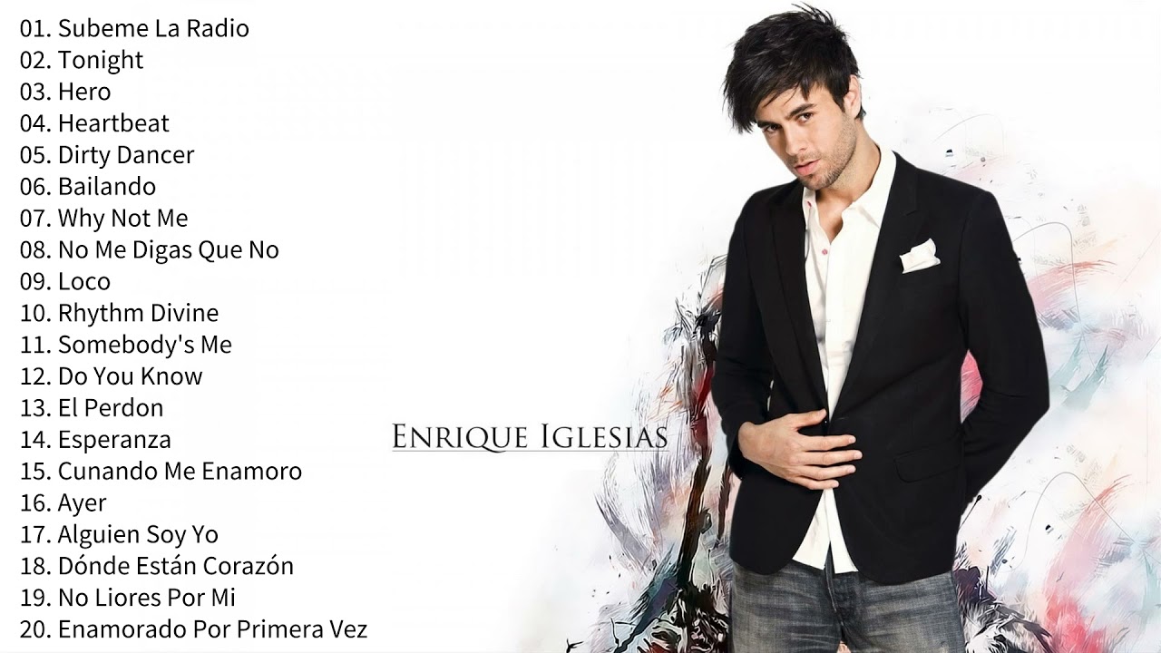Enrique Iglesias Euphoria Album Cover
