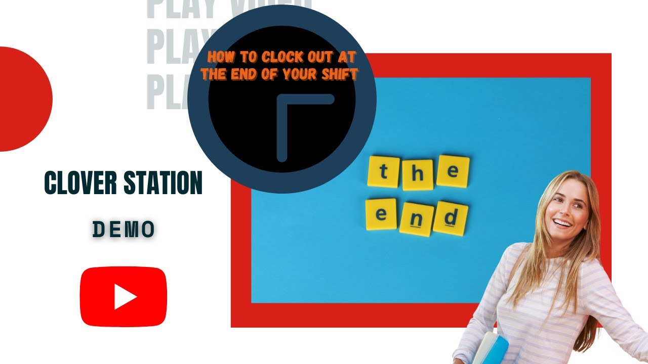 ⏯️ Clover POS Systems | How to clock out at the end of your shift | How ...