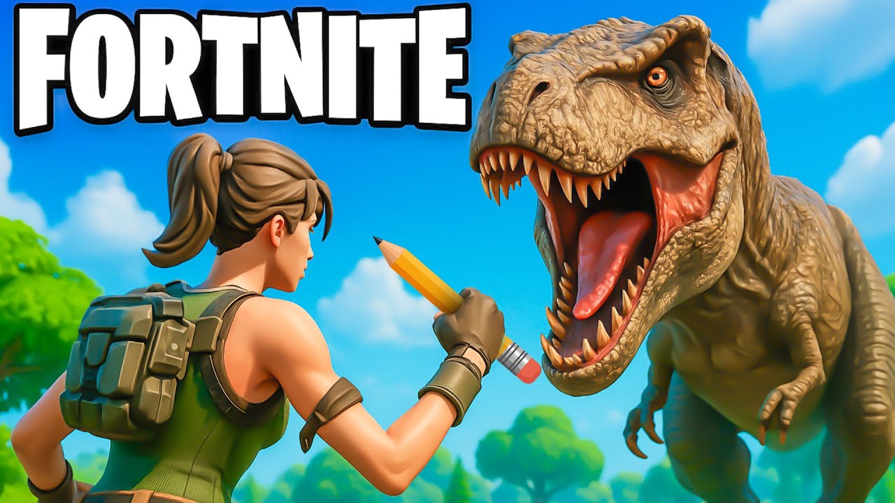 Creating the best Jurassic Tycoon in FORTNITE (T-Rex Boss Fight) - YouTube