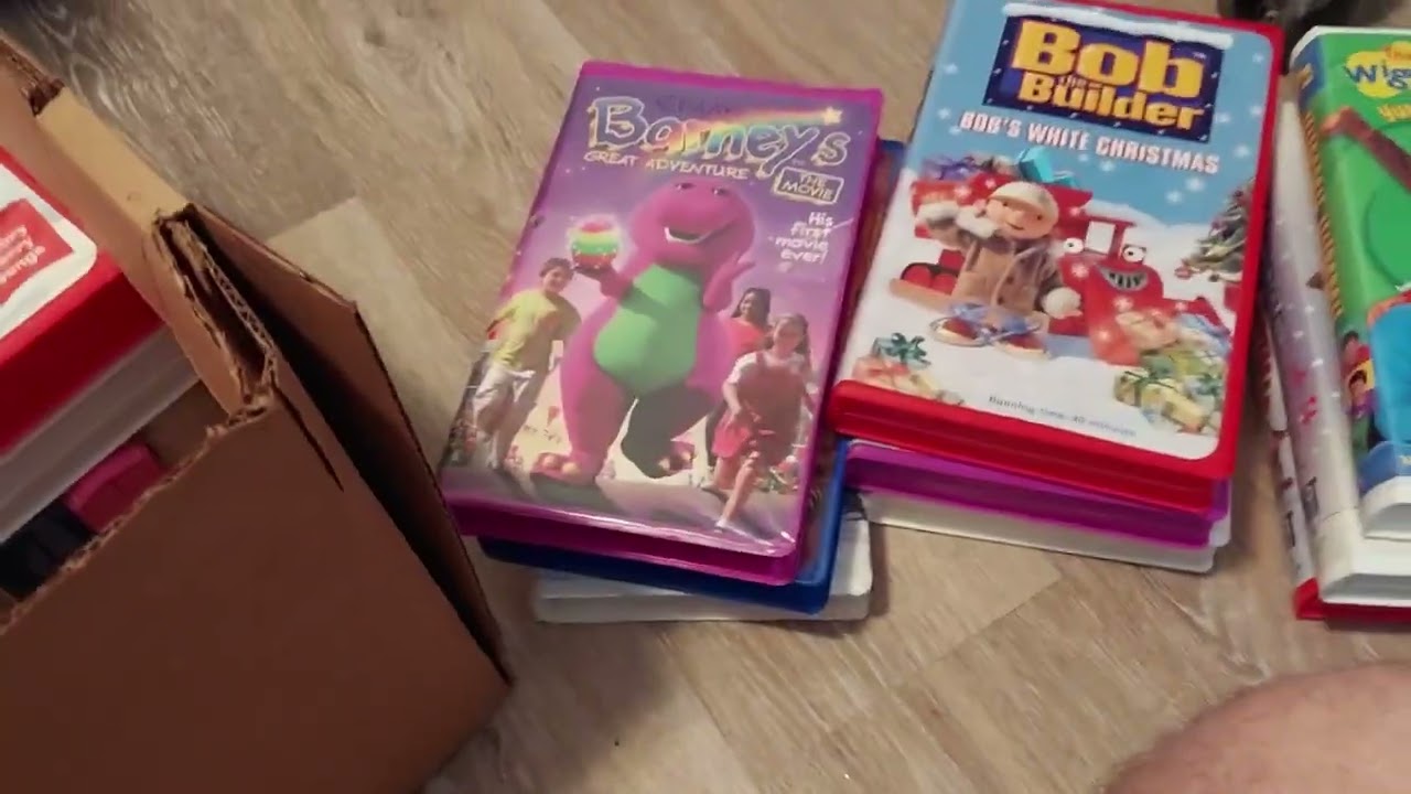 Complete Tour of my new room vhs dvd collection and more. - YouTube