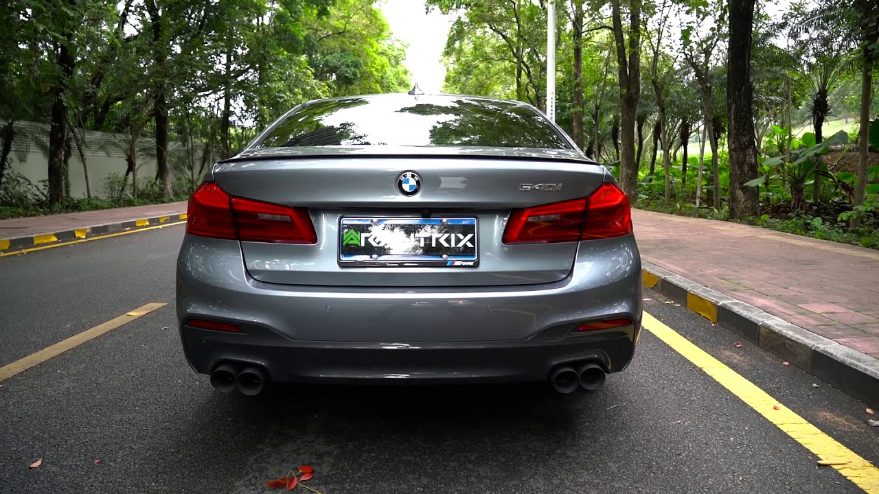 2017 G30 540i B58B30 Loud Revs & Acceleration w/ ARMYTRIX Cat-Back ...