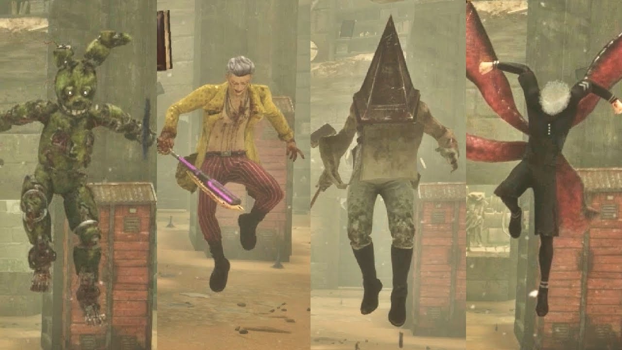 Dead By Daylight - All Killer Falling Animations (DBD) - YouTube