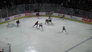 Trey Fix-Wolansky of the Cleveland Monsters scores again vs. the Laval ...