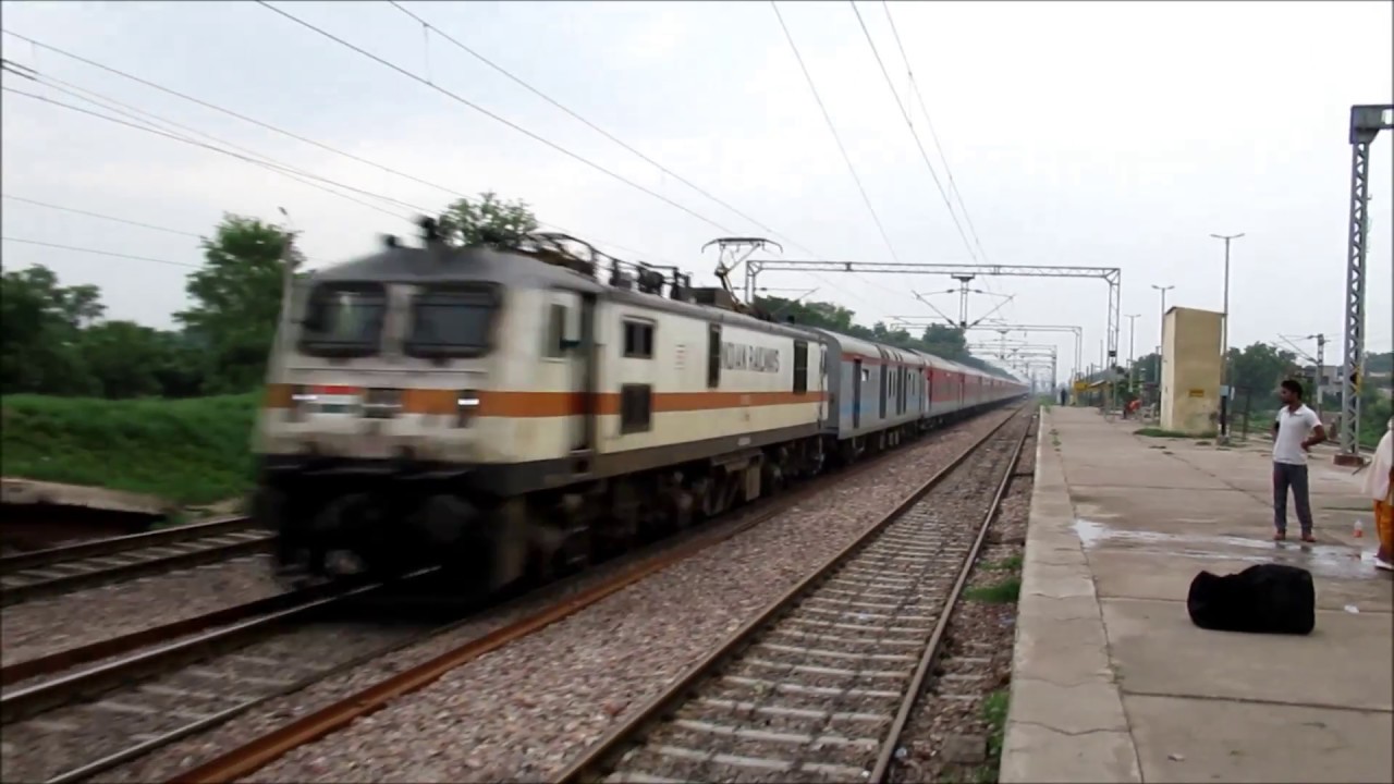 UP and DN Bandra Rajdhani and Mumbai Rajdhani Express MPS shows ...