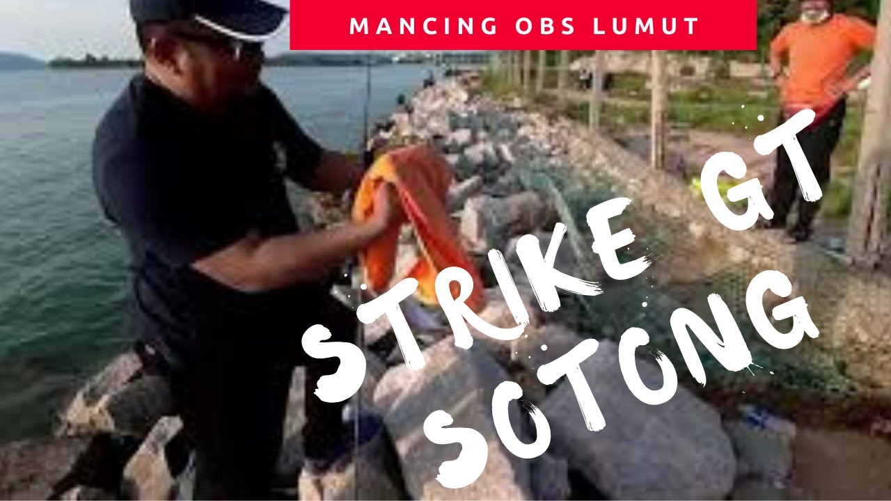 Mengail Outbound Lumut - port cantek - ikan GT - YouTube