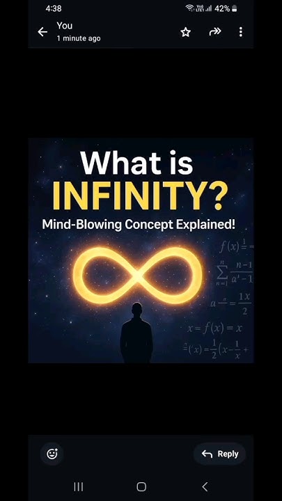 What is infinity !! 🌎🌎 - YouTube