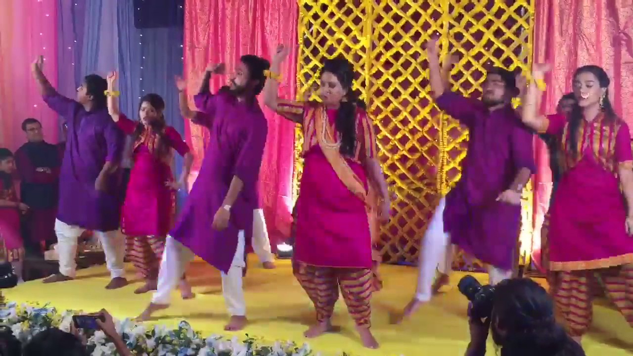holud dance bd | shoumik | best holud dance ever - YouTube