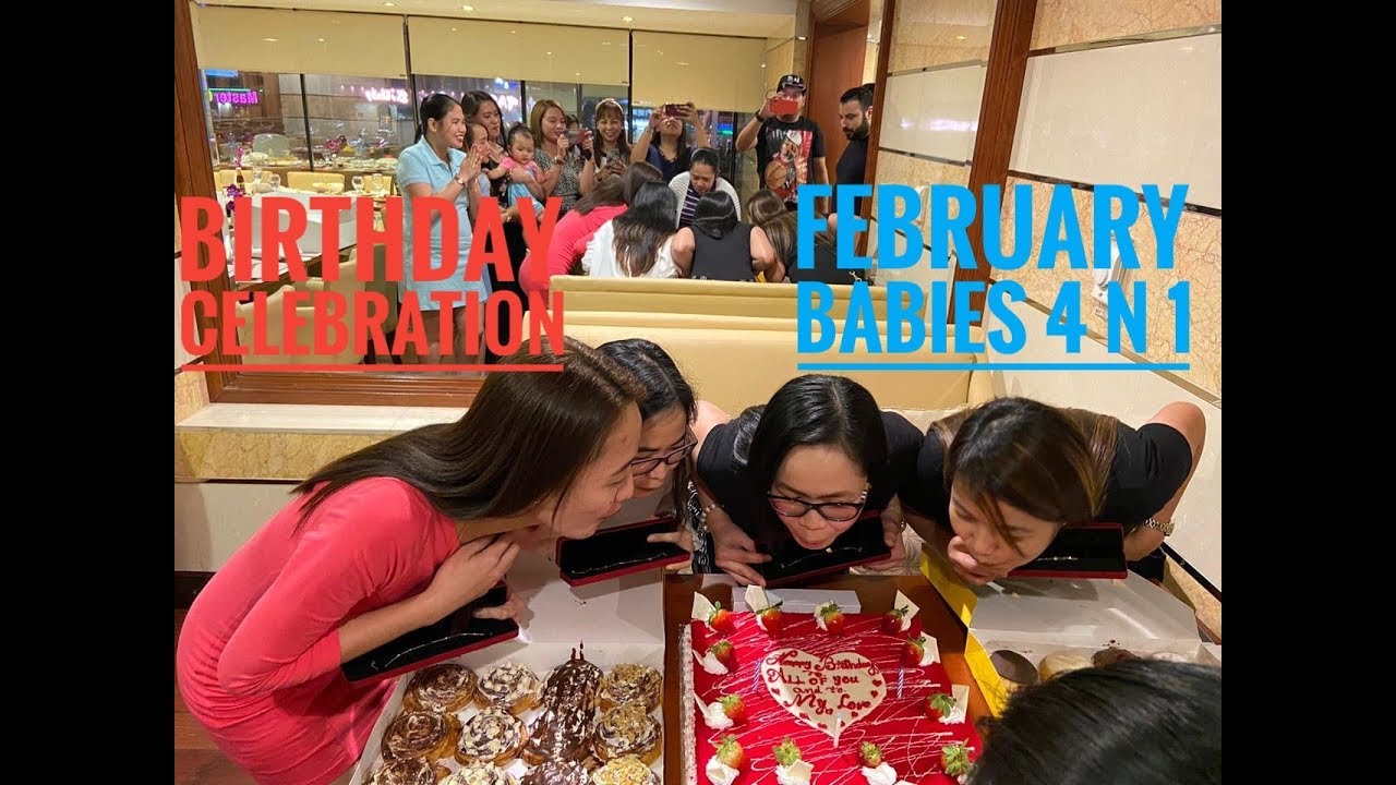 FEBRUARY BABIES BIRTHDAY CELEBRATION - YouTube