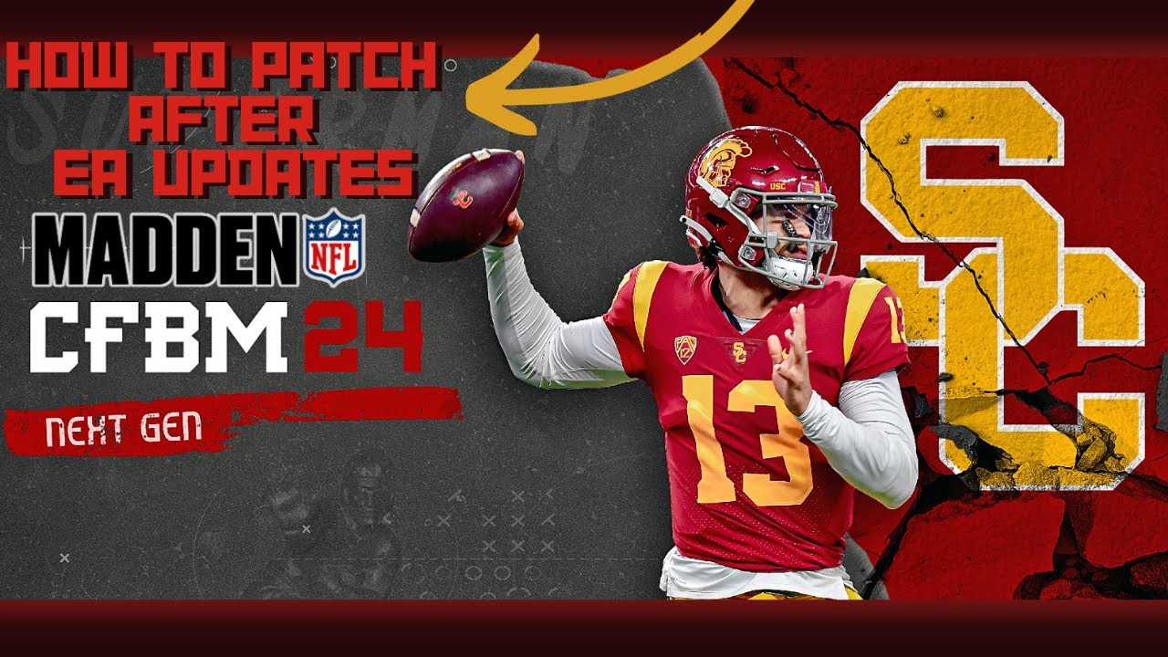 How to Update Madden 24 College Football Mod After EA Updates - YouTube