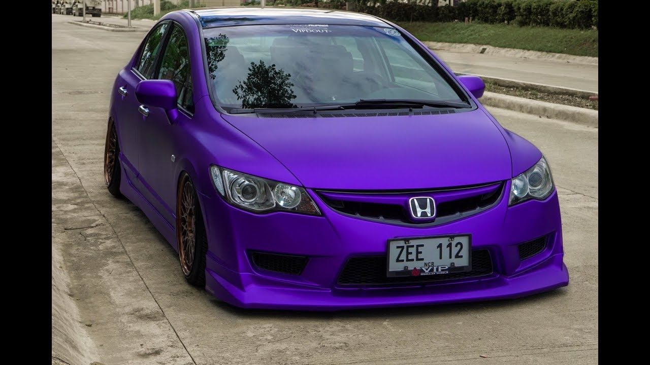 VIP inspired 8th gen civic - YouTube