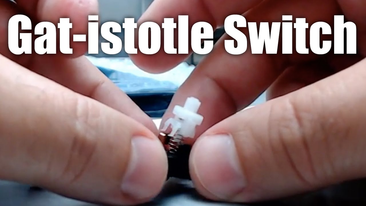 Gatistotle Mechanical Keyboard Switches = Gateron Housing + Gateron Blue springs + Aristotle ...