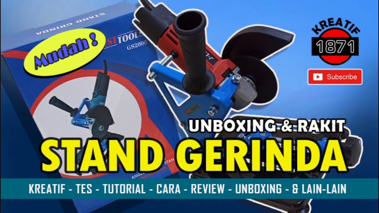 Cara Pasang Stand Gerinda | Dudukan Gerinda #gerinda #standgrinda # ...