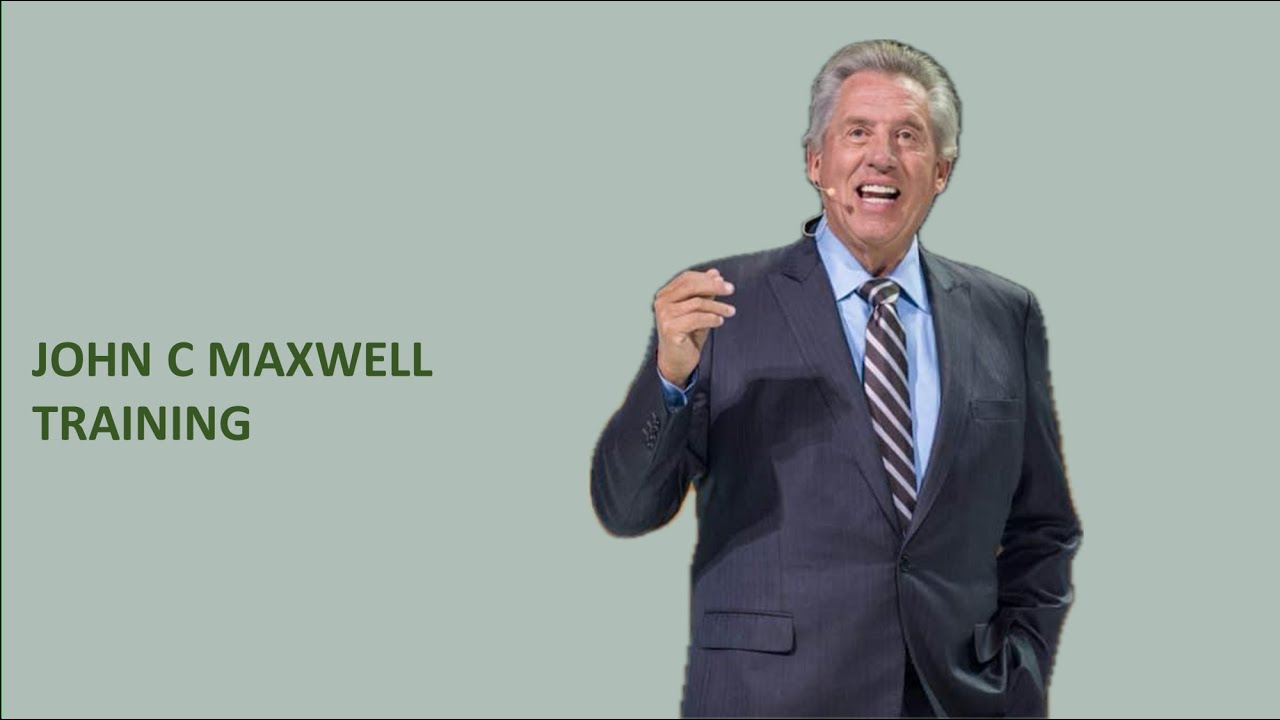 John C Maxwell Developing Leaders Around You Video 1 - YouTube