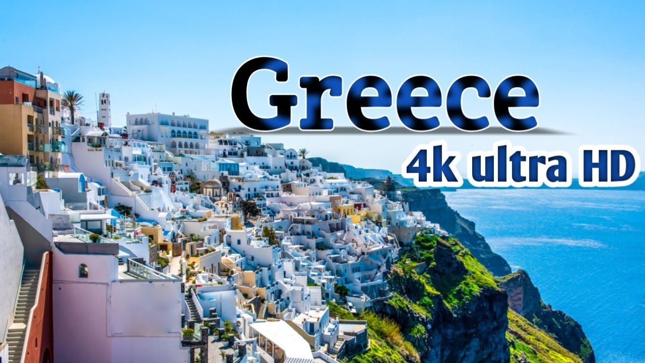 Greece 4k ultra HD video. Greece incredible view. Relaxation, Relaxing ...