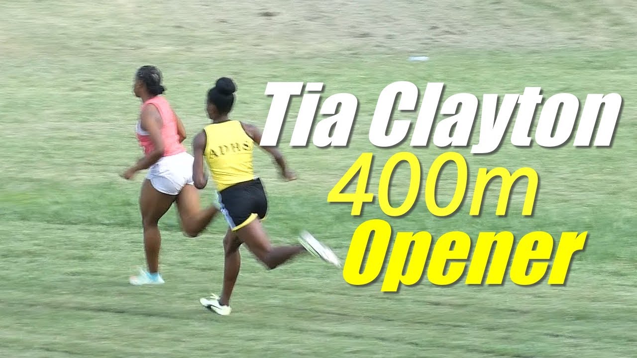 Tia Clayton | MVP Track Club | Opens Over 400m - YouTube