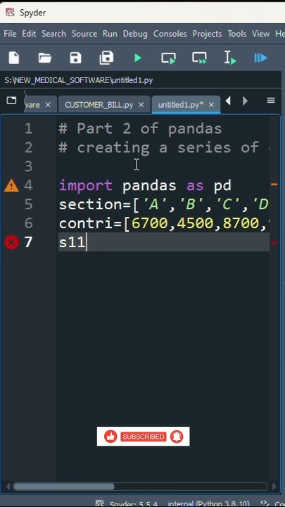 Pandas Introduction Part 2 Python Coding Python Programming Developer Python3 Codelife Ai