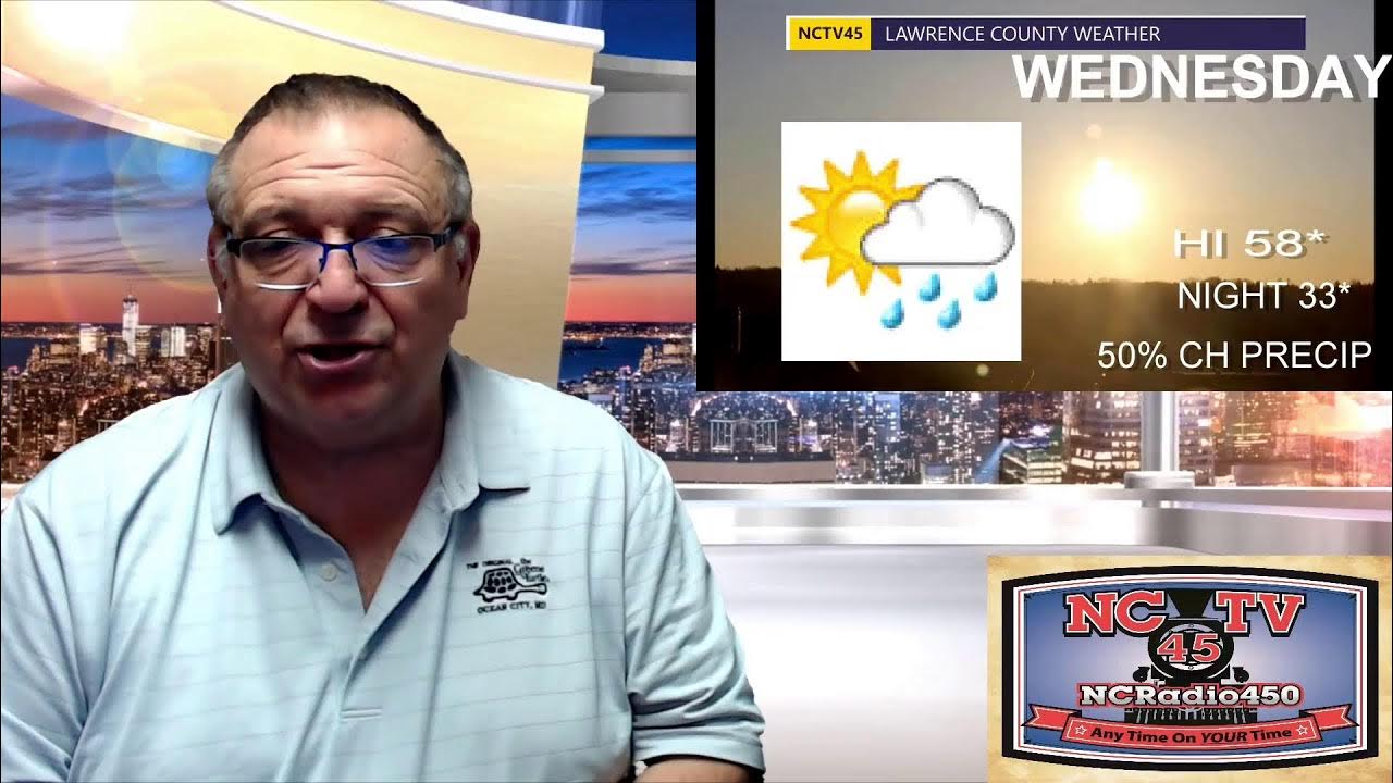 NCTV45 LAWRENCE COUNTY 45 WEATHER FRIDAY MARCH 22 2024 - YouTube
