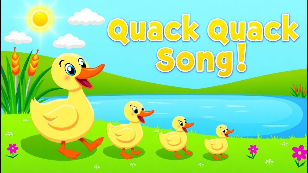 "Quack Quack, Little Ducks Song 🦆 | Fun Kids' Sing-Along!" - YouTube