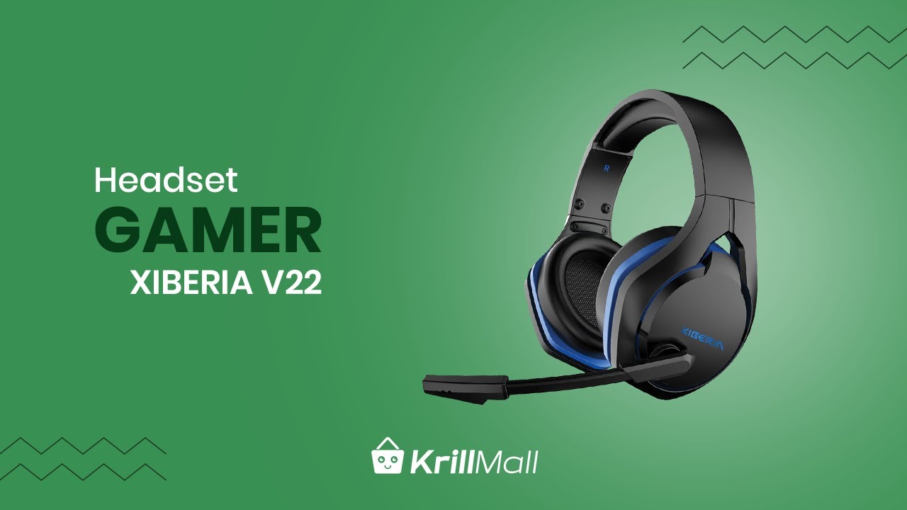 Headset Gamer Xiberia V22 Cabo P2/USB 4D - YouTube