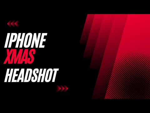 iphone xmas headshot 😫 - YouTube