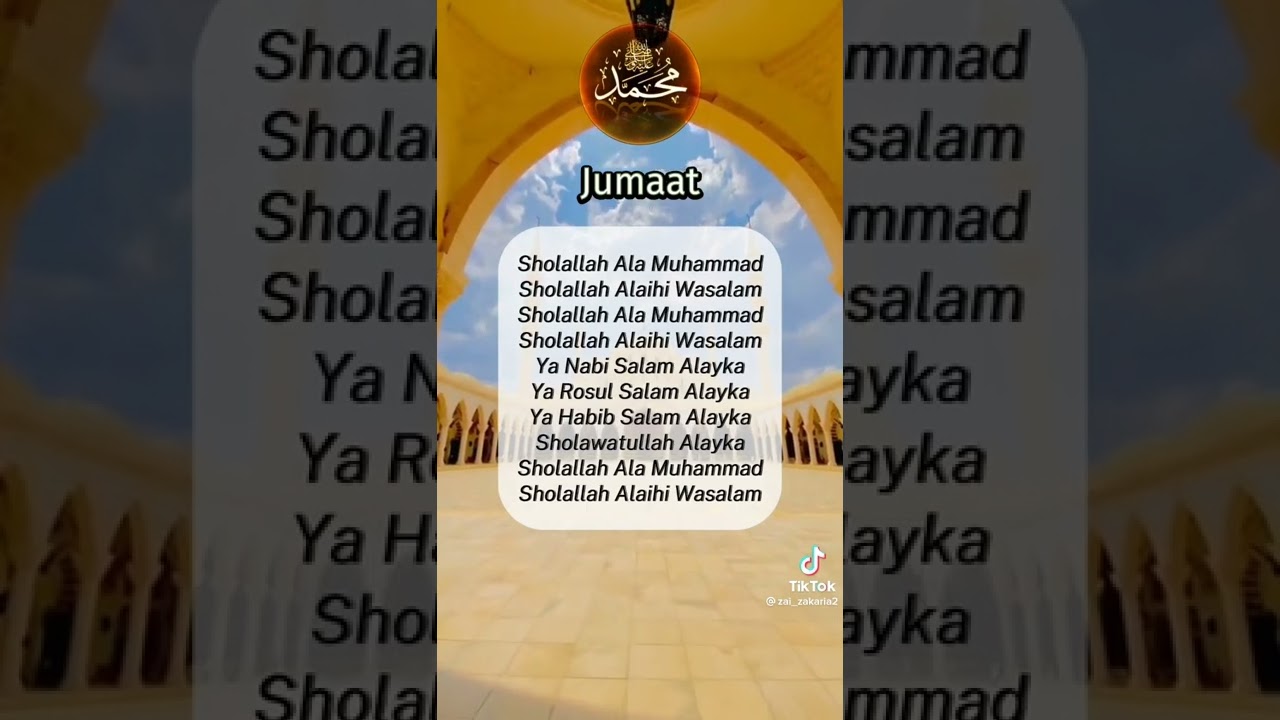 Selawat pagi jumaat semoga dipermudahkan urusan - YouTube