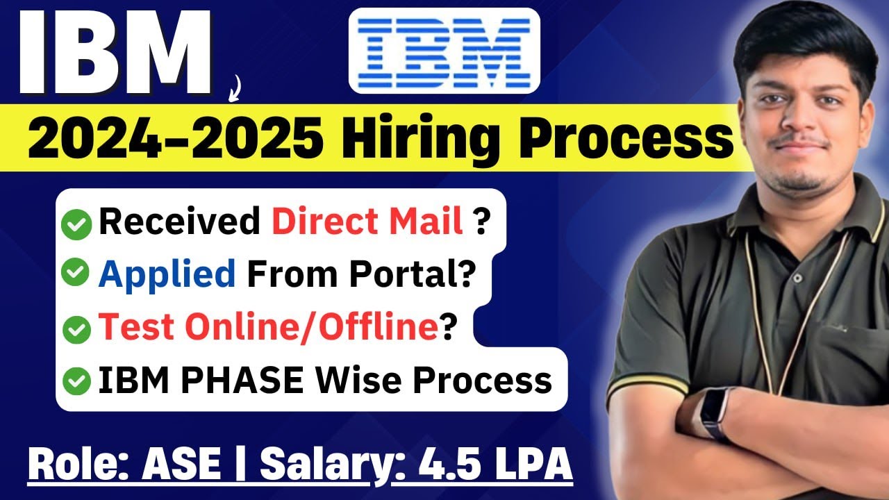🔥IBM ASE Hiring Current Process 2024-2025 | Coding Test | Radancy Form ...
