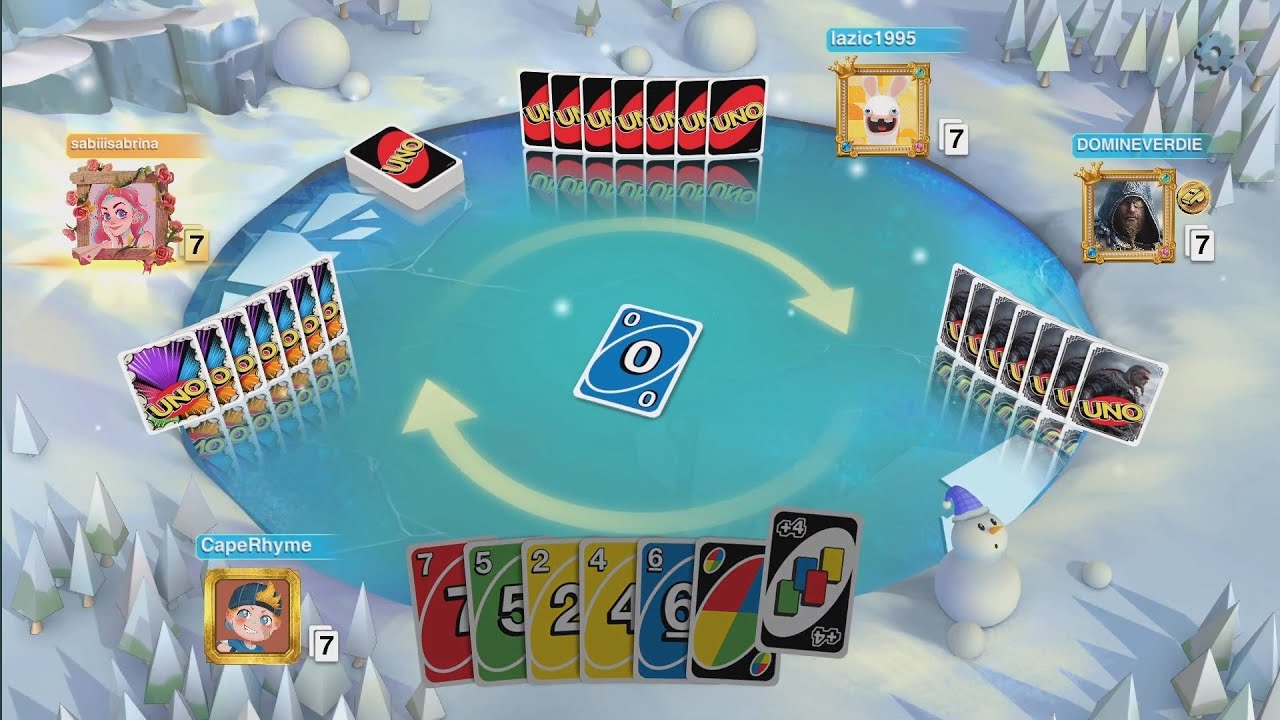 KOMPLETTE Runde zu VIERT 👀 | UNO 4er Lobby - YouTube
