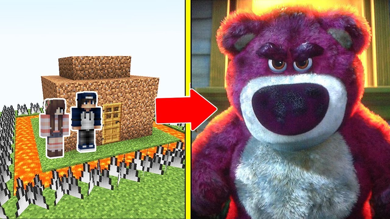 GẤU DÂU LOTSO Tấn Công Nhà Được Bảo Vệ Bởi bqThanh và Ốc Trong ...