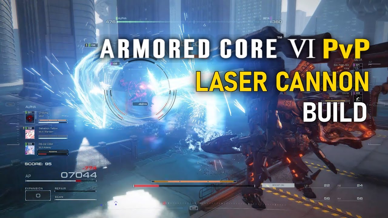 Armored Core 6 PvP - Diffuse Laser Build - YouTube