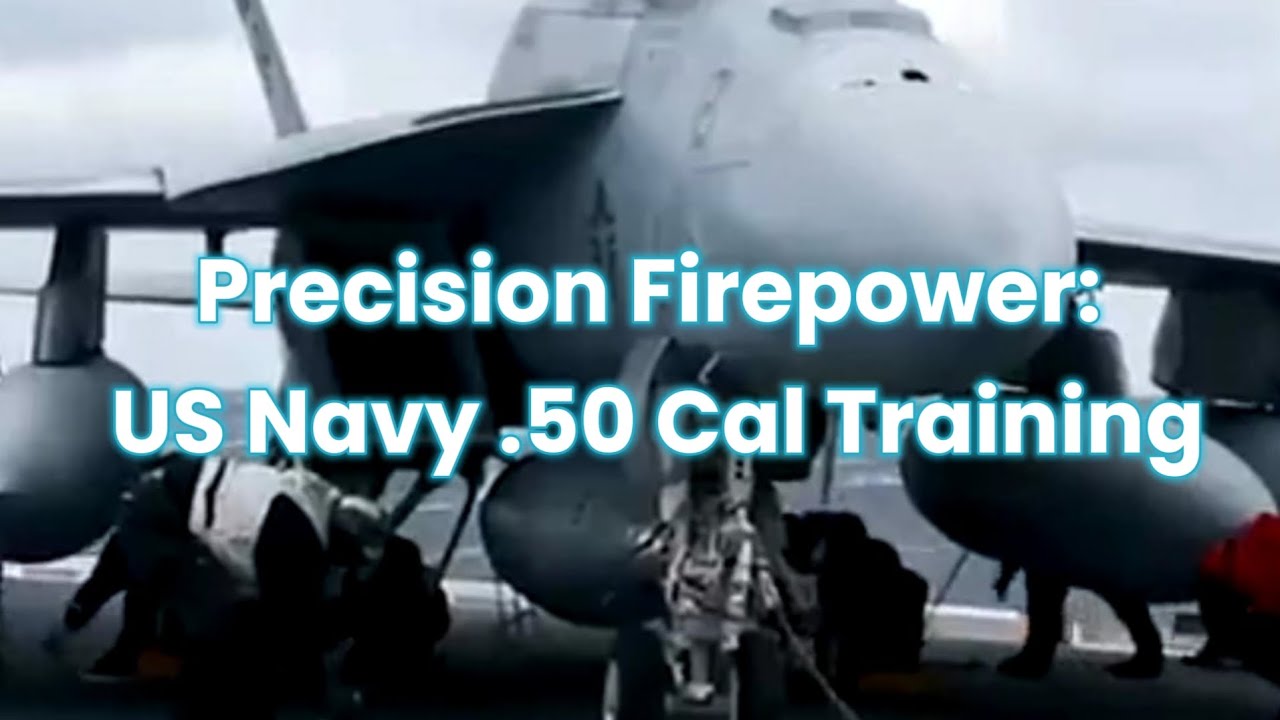 Precision Firepower: US Navy .50 Cal Training#USNavy #MachineGun # ...