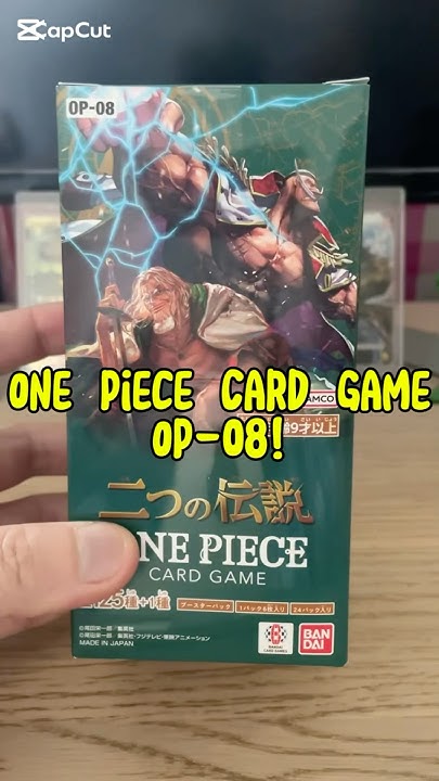 One Piece Card Game weekend! OP-08! On the way to manga Rayleigh! #opcg #onepiececardgame - YouTube