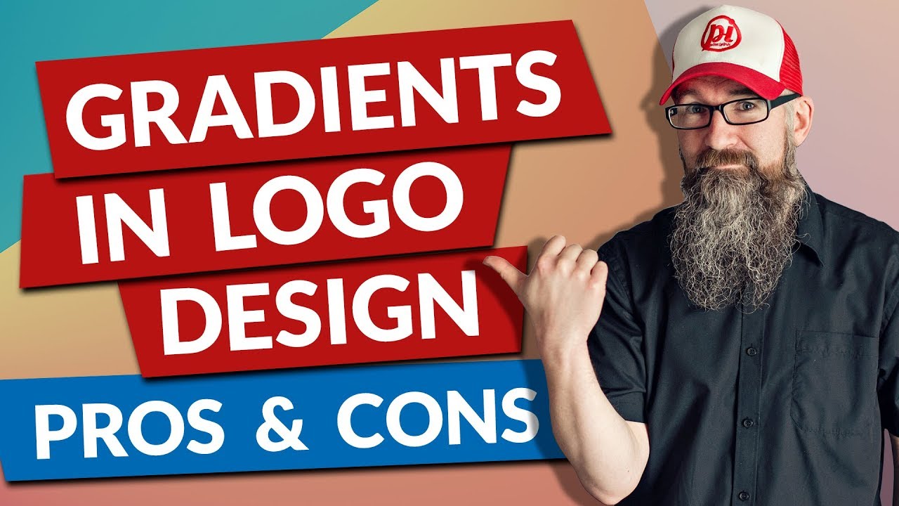 Gradients In Logo Design Pros And Cons YouTube
