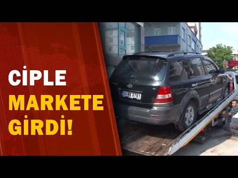 Zehirlenen Köpeği Veterinere Götürürken, Ciple Markete Daldı! / A Haber | A Haber