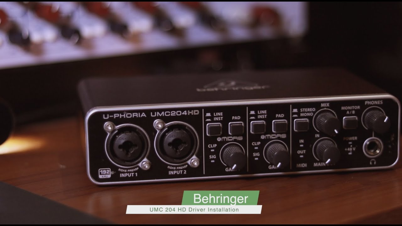 Behringer UMC 204HD Driver Installation | In Malayalam | മലയാളത്തി ...