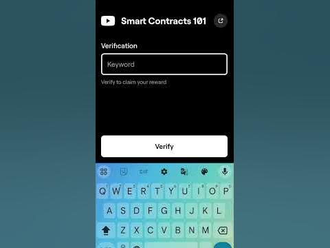 #Blum verify code smart contracts 101 - YouTube