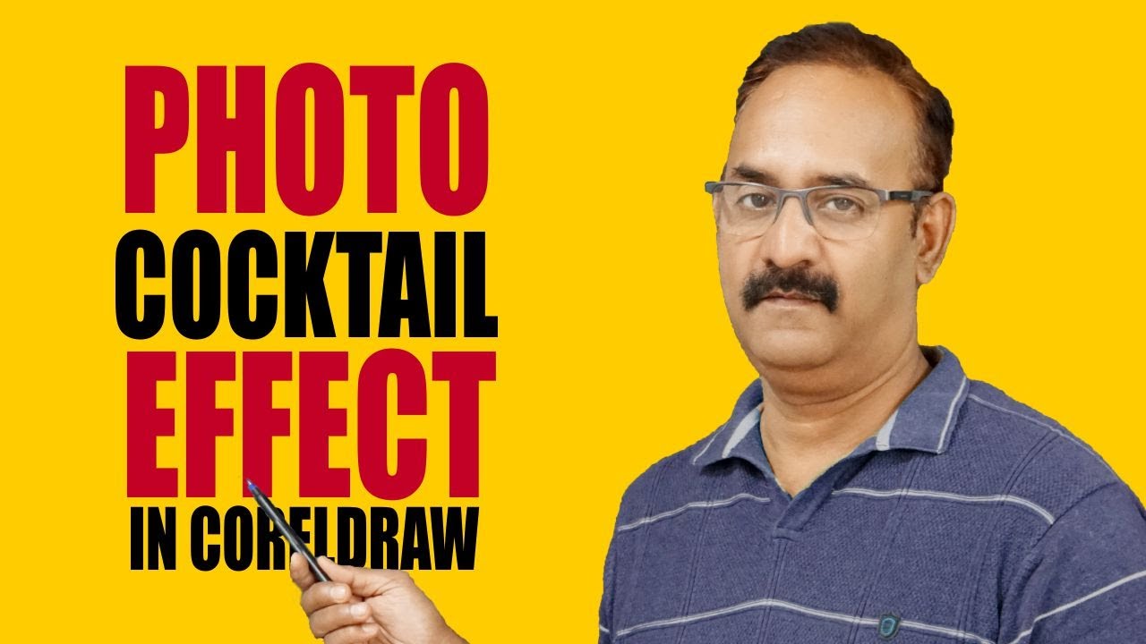 Photo Cocktail Effect in CorelDRAW ! "Elevate Your Design Skills: - YouTube