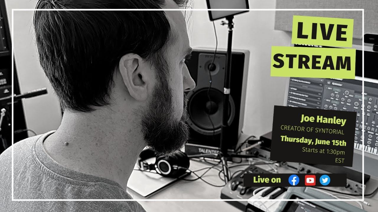 Livestream AMA with Joe Hanley, creator of Syntorial - YouTube