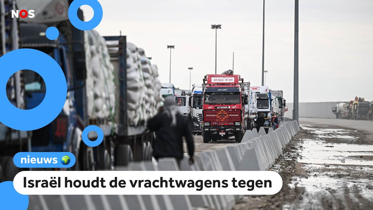Geen vrachtwagens met noodhulp meer naar Gaza: Wat is er aan de hand ...