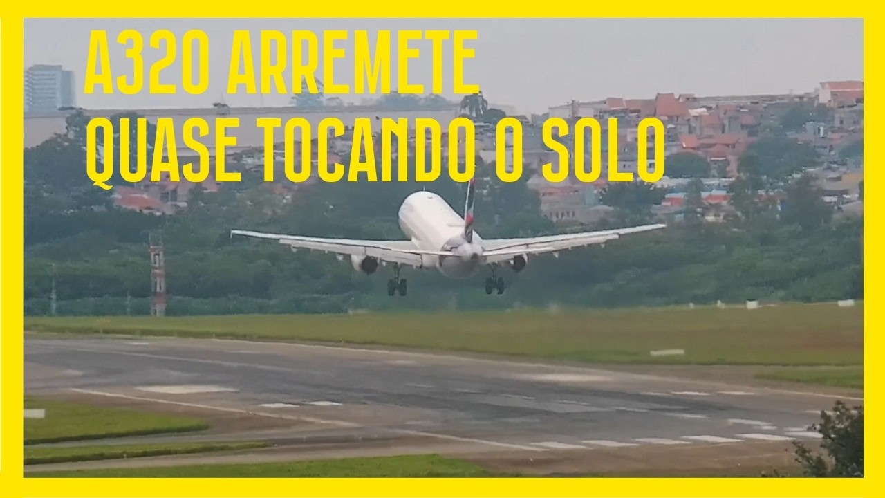 A320 ARREMETE QUASE TOCANDO O SOLO - YouTube