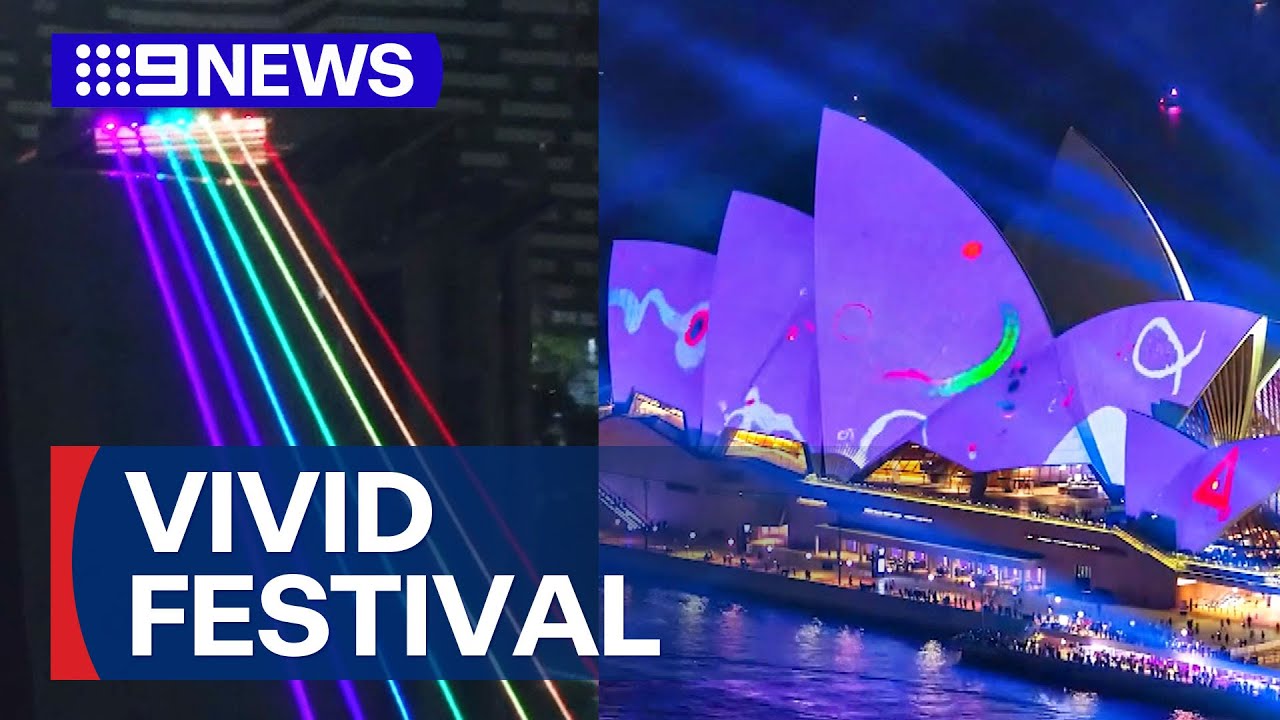 Sights and sounds for Vivid Sydney 2024 released | 9 News Australia ...