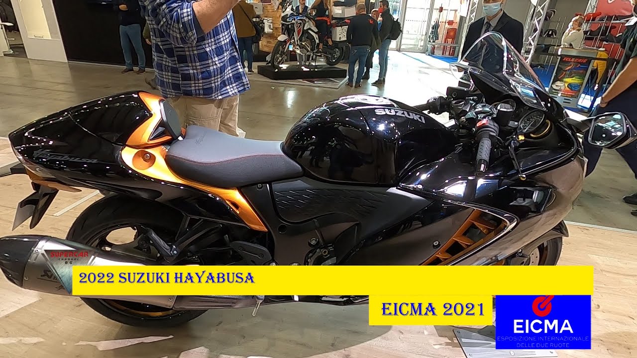 2022 Suzuki Hayabusa Walkaround EICMA 2021 Milan - YouTube