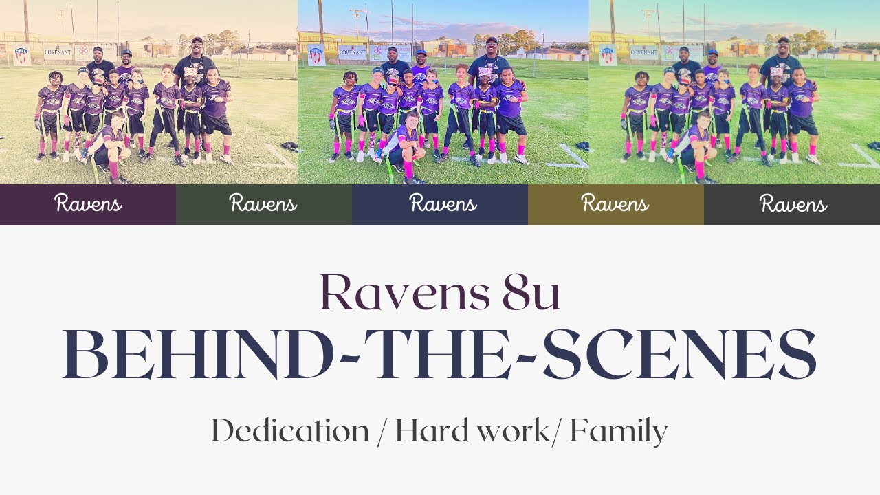 Ravens 8u *Special* Behind-The-Scenes Video - YouTube