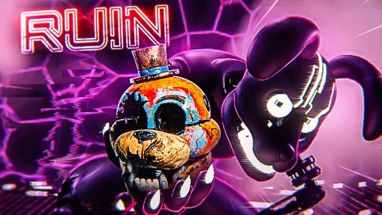 FNAF Security Breach RUIN - Полное прохождение - YouTube