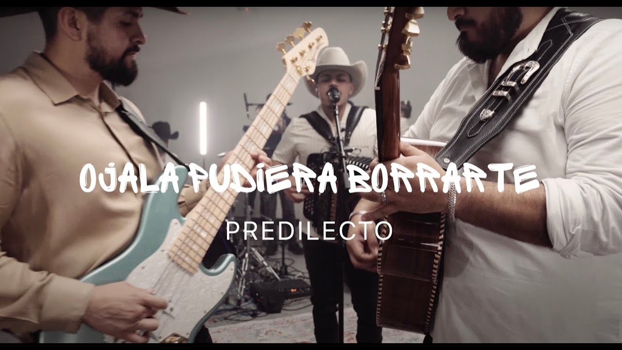 Ojalá Pudiera Borrarte- Predilecto (En Vivo) - YouTube