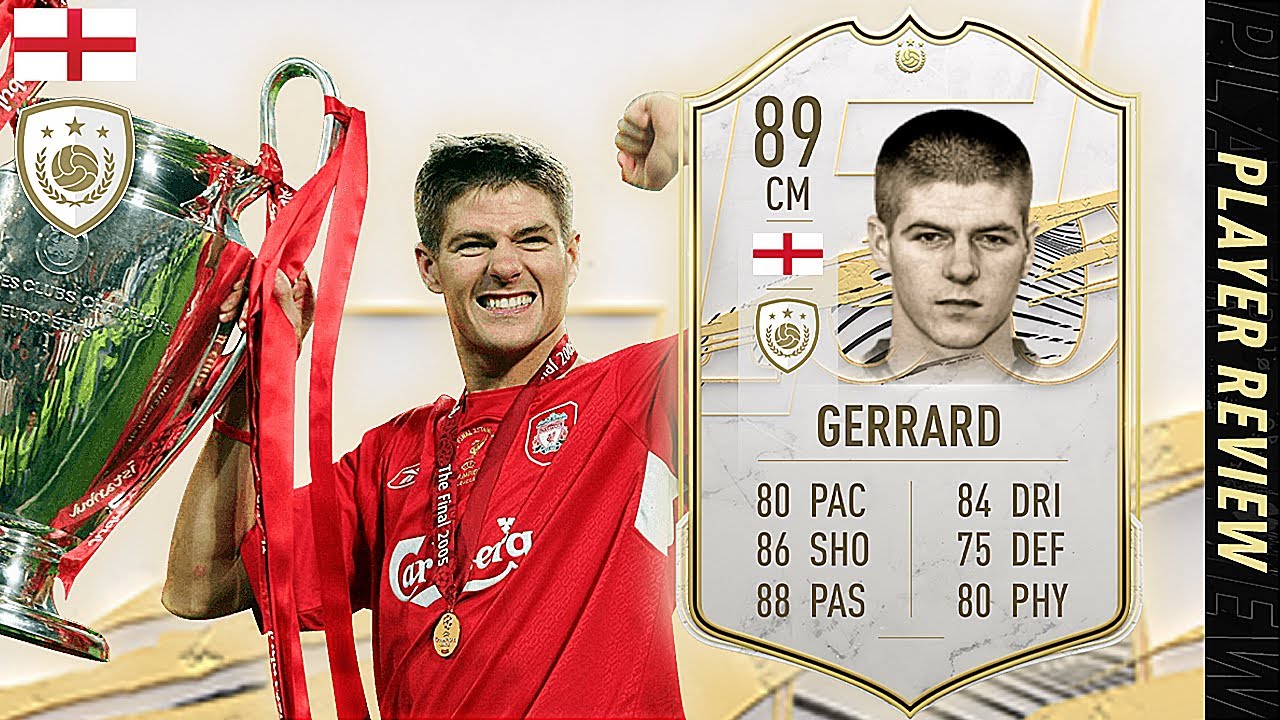 SLIPPY G! Mid ICON STEVEN GERRARD PLAYER REVIEW! | Stevie G WORTH IT ...