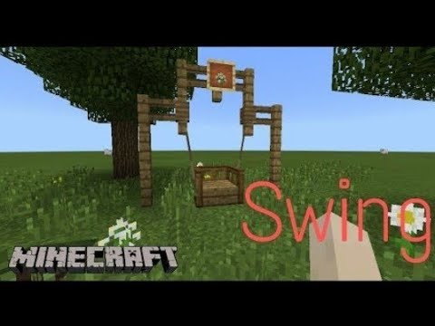 Tutorial/How to make a swing in Minecraft - YouTube