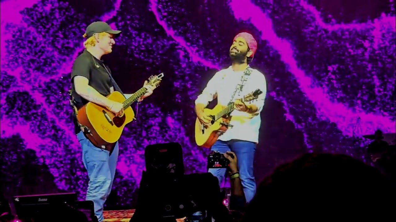 Ed Sheeran x Arijit Singh : "PERFECT" Song Live Performance At O2 Arena ...