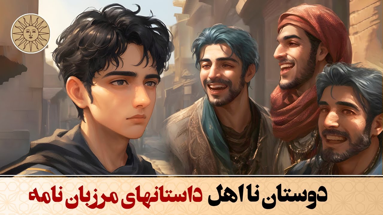داستان دوستان نااهل داستانی از مرزبان نامه آفتاب قصه های فارسی Youtube