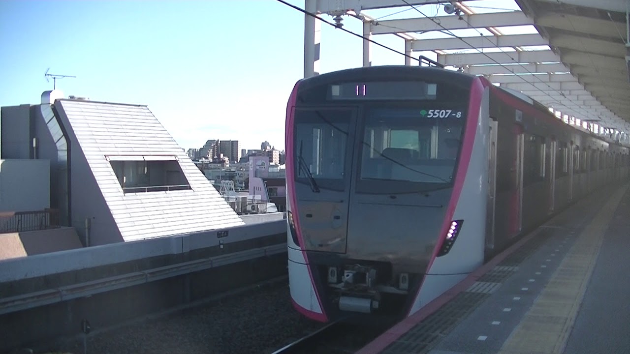 都交5500形5507F＠青砥 - YouTube
