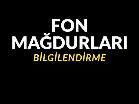 Fon Satış Emrin İptal Edildiyse HEMEN BUNLARI YAP! #TLY #THF #TP2 #DOH